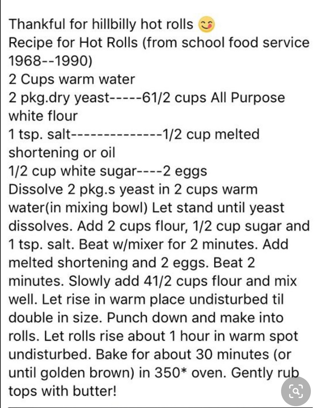 Hillbilly rolls | What's for dinner tonight?