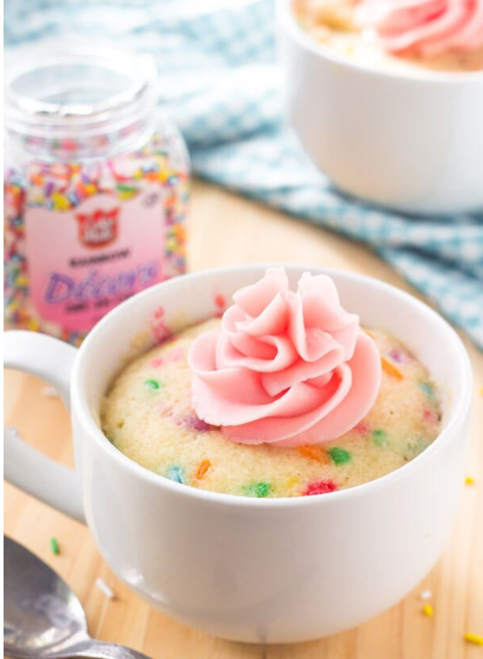 321 Microwave Mug Cake | What's for dinner tonight?